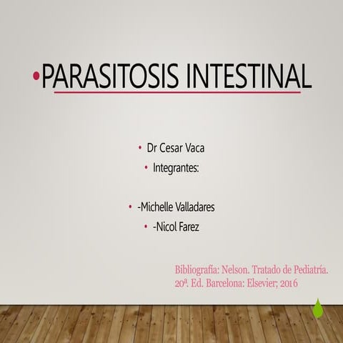 Parasitosis Intestinal.pptx