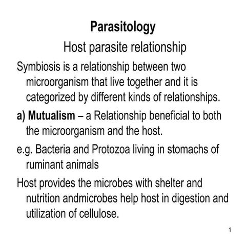 parasitology.ppt jdkjasdkjasdkjaskjdklajdkljdklj | PPT