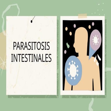 Parasitosis intestinales | PPTX