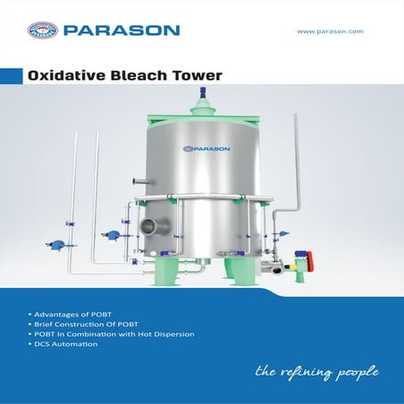 Buy The Oxidative Bleach Tower And Get Perfectly Bleached Pulp For Your ...