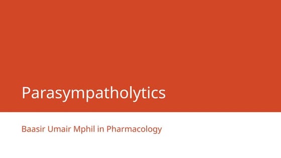 Classification of Sympathomimetic+Baasir Umair.docx