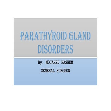 Parathyroid Pptx 6002