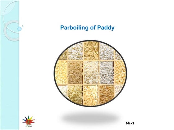 Parboiling of Rice | PPTX