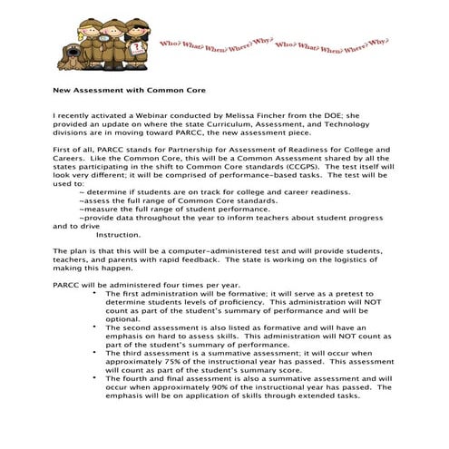 Assessing Common Core Standards | PDF