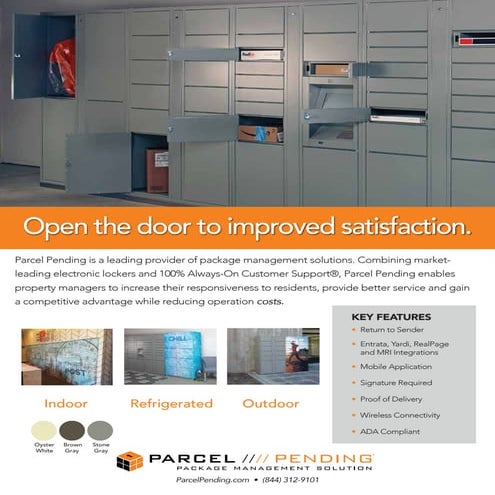 Parcel Pending Improved Satisfaction | PDF | Logistics and ...