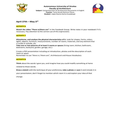 Starter speaking | PDF