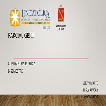 PARCIAL GBI LEIDY DUARTE | PPTX
