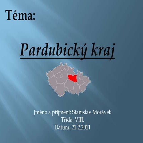Pardubicky kraj moravek | PPT