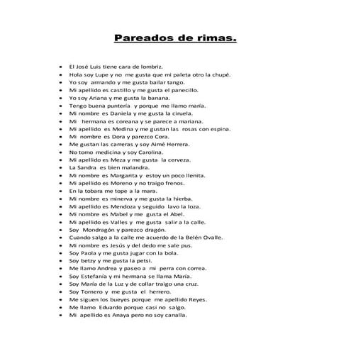 rimas | DOCX