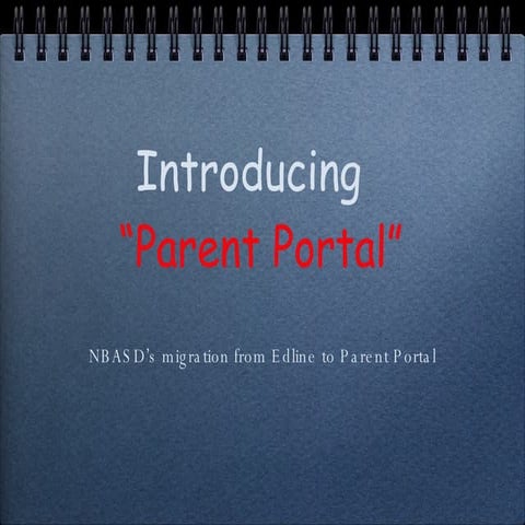 Parent Portal Presentation | PPT
