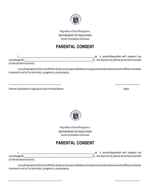 Parent volunteer form | PDF