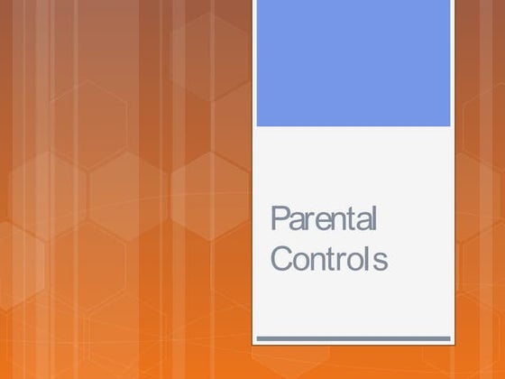 Powerpoint on Parental Control Styles | PPT | Parenting Children Aged 4 ...