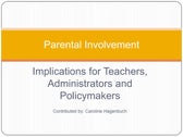 Unit 3: Parent-Friendly IEPs - Parental Involvement Notes | PDF