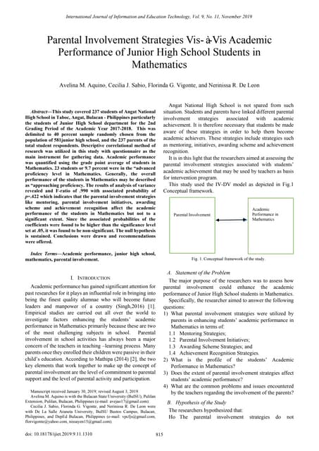 Parental involv-WPS Office.docxzzzzzzzzxzx | PDF