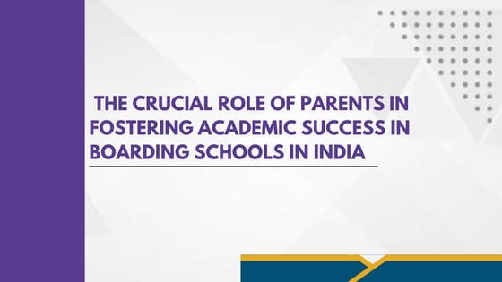 Parent-Teacher Collaboration A Key to Success in International Boarding ...