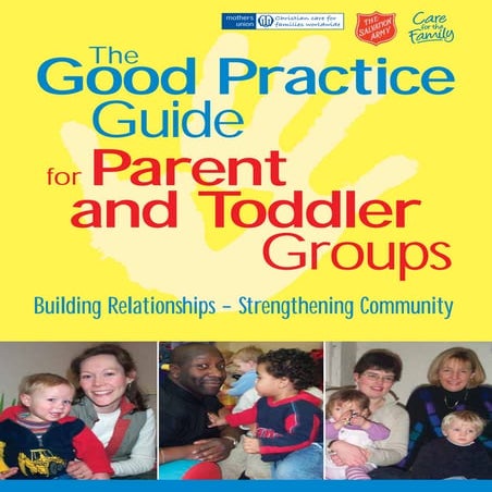 Parent and Toddler Good Practice Guide - MU | PDF