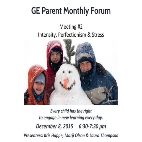 Parent forum #2 (15 16) presentation | PDF