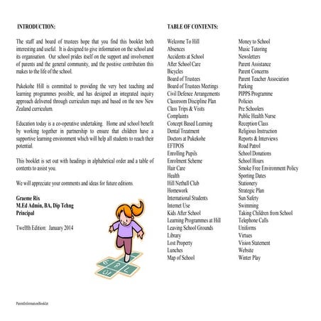 Parent informationbooklet | PPT