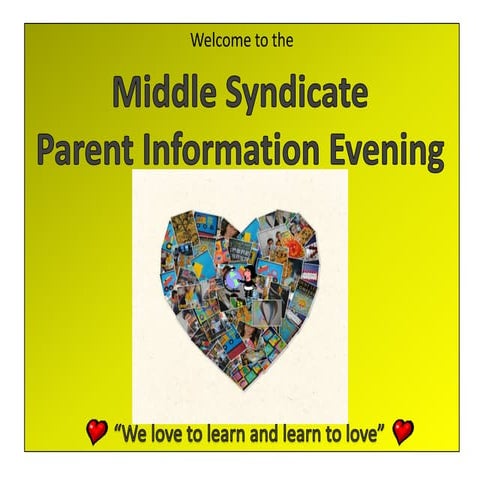 Parent information evening 2013 | PPT