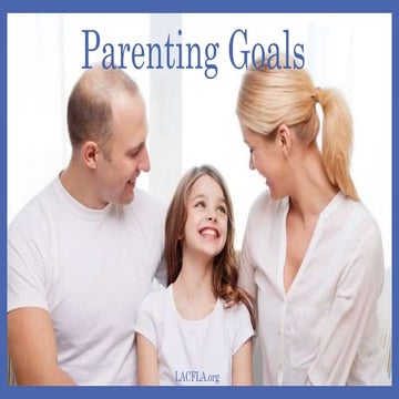 Parenting Goals | PPTX