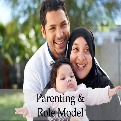 Parenting & Role Modelling guide to parents | PPTX