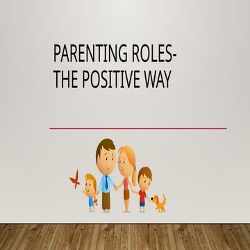 PARENTING ROLES-.SOLO PARENTS WEEK CELEBRATIONpptx | PPTX