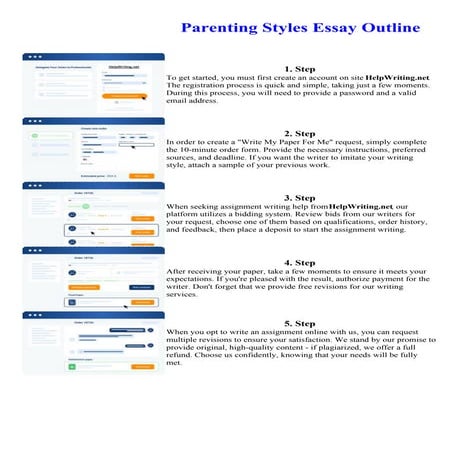 Parenting Styles Essay Outline | PDF