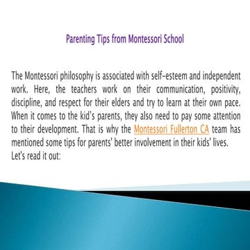 Parenting Tips from Montessori School.pptx