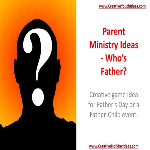 Youth ideas who’s the father | PDF