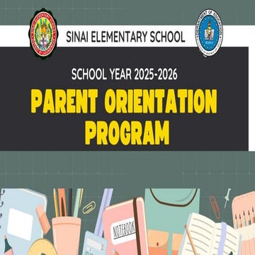 slide about parents orientation--------- | PPTX