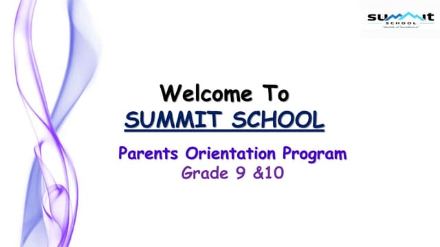Parents Orientation.pptx | Professional School | Postgraduate Education