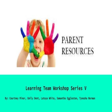 Parent Resources | PPTX