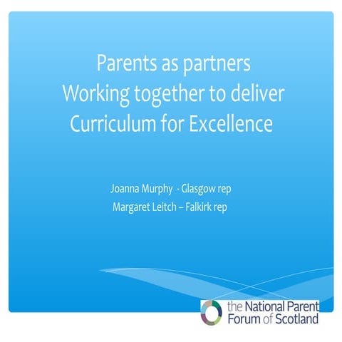 Parents as partners | PPTX