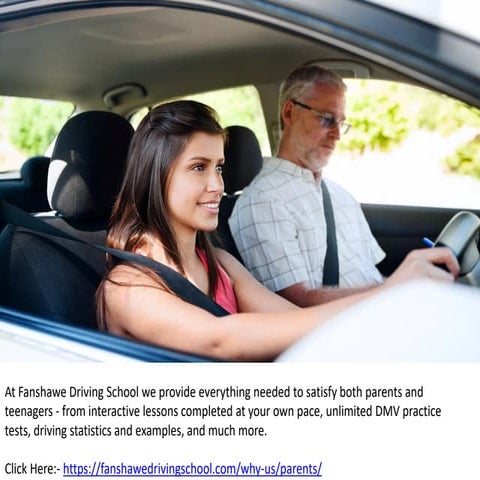 Parents driving school in london, ontario | PPT