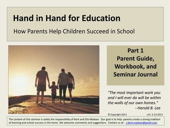 Poster Project: Parent Effectiveness Training | PPT