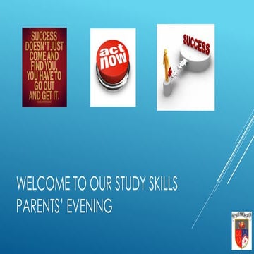 Parents' guide to study skills | PPT