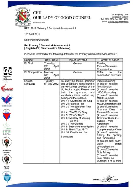 Cambridge checkpoint english p2 specimen 2012 | PDF