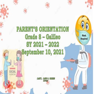 Parent's Orientation | PPT