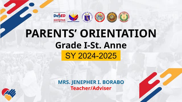 HOMEROOM Parent-Teacher Conference sample | PPTX