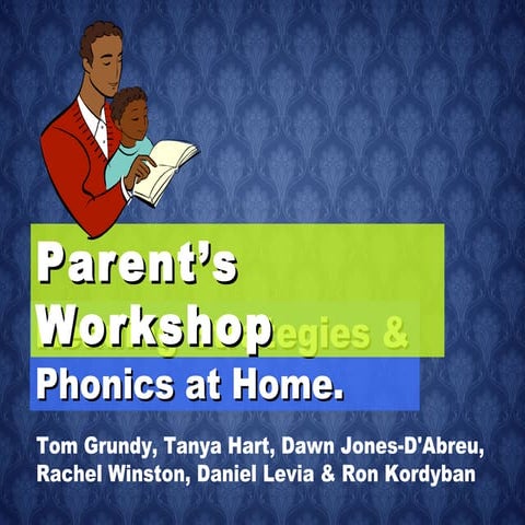 Tom's TEFL - Hong Kong Parent's Phonics Workshop | PPT