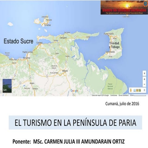 Paria y Turismo 07072016 | PPTX