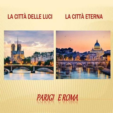 Parigi e-roma | PPTX