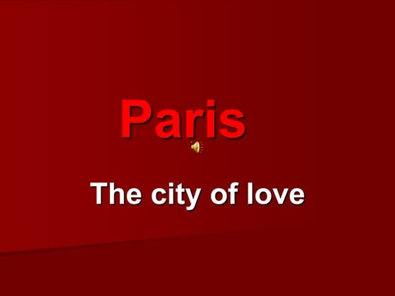 Paris-Information-Powerpoint.pptx | Europe Travel | Travel Locations
