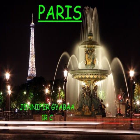 Paris Famous Attraction | POTX