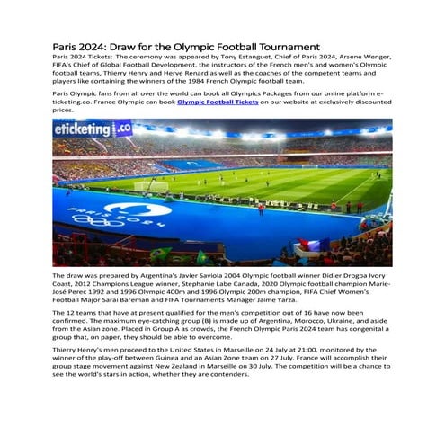 Paris 2024 Draw for the Olympic Football Tournament.pdf