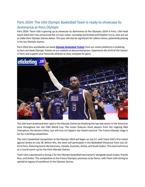 Paris 2024 Olympic Basketball Brackets Announced ahead of Olympic Paris.pdf