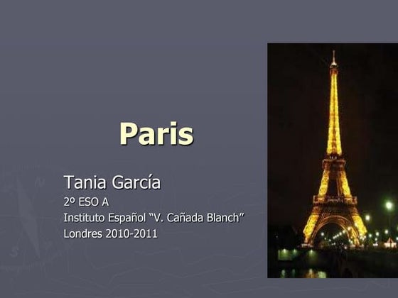 Paris-Information-Powerpoint.pptx | Europe Travel | Travel Locations