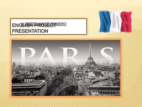 Ppt on paris | PPTX