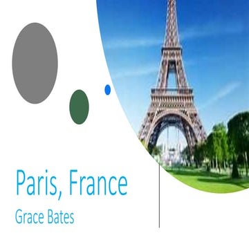 Paris, france | PPT