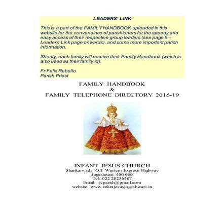 Parish leaders' link | DOCX